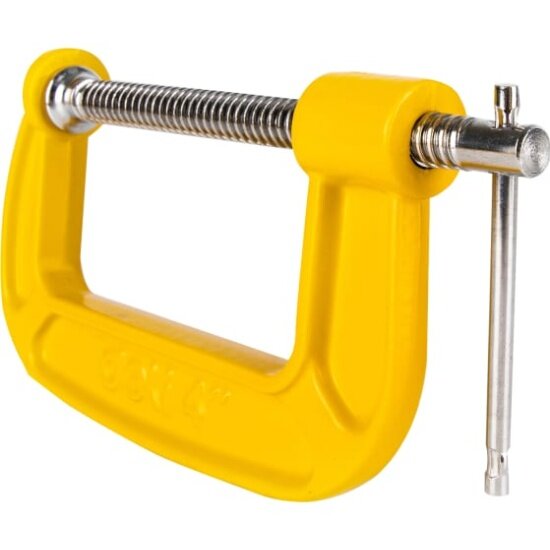 Струбцина Deli Tools G-образная усиленная Deli DL-G206 высота зажима 150мм, глубина зажима 95мм