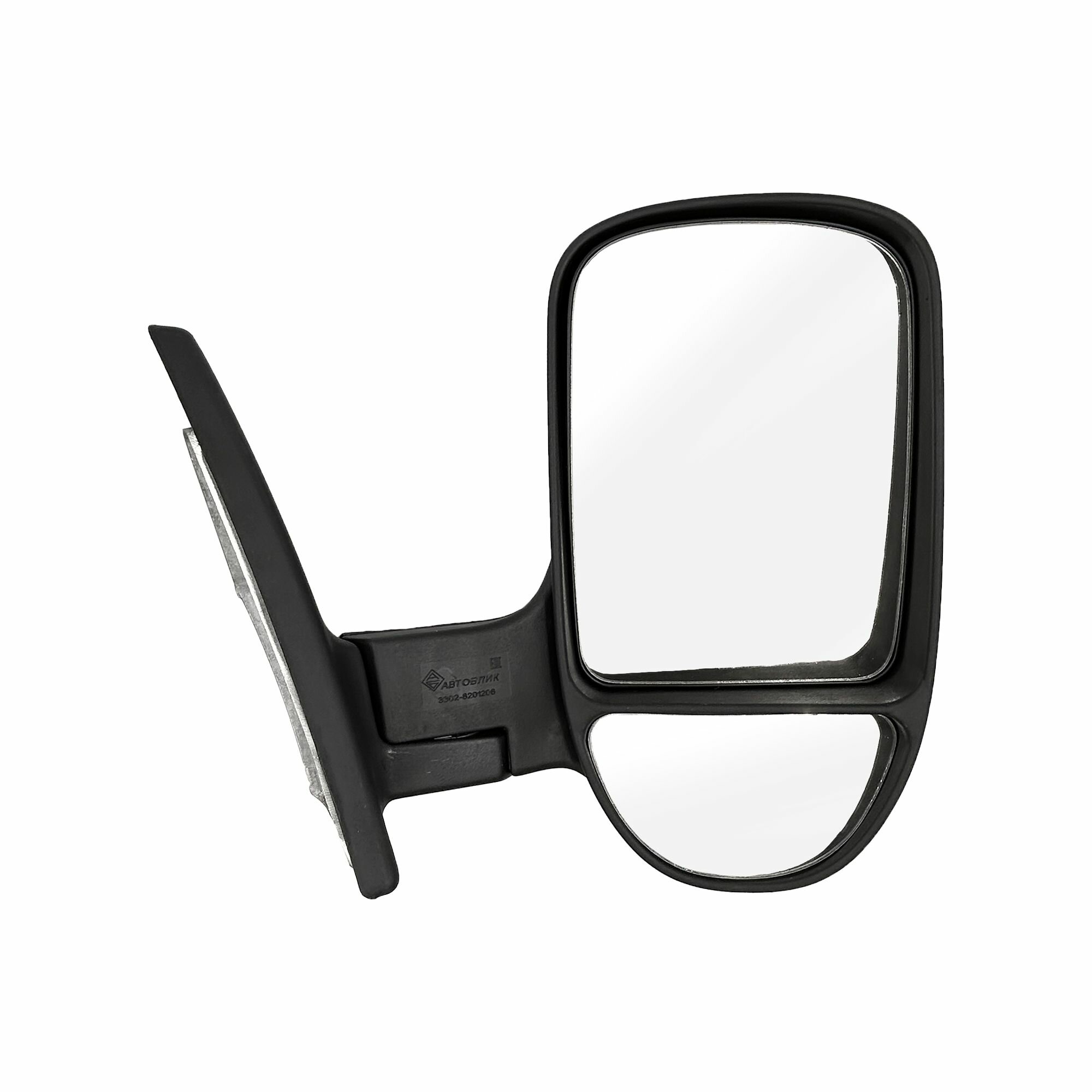 Зеркало правое с ручной регулировкой для а/м Газель Бизнес - автоблик арт. 3302-8201206-100