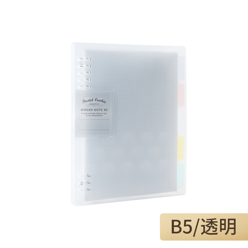 Блокнот Kokuyo RUYP61T, прозрачный, мягкий, легкий, с отрывными листами