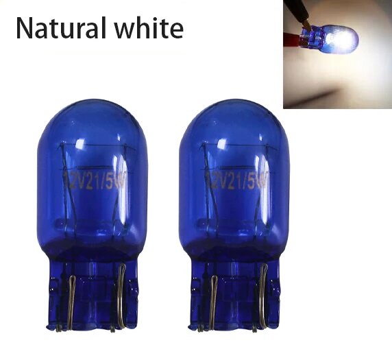 Комплект Из 2 Галогенных Ламп T20 7443 7440 Для Боковых Фонарей Автомобиля, 12В 16Вт, T20 7443 WW