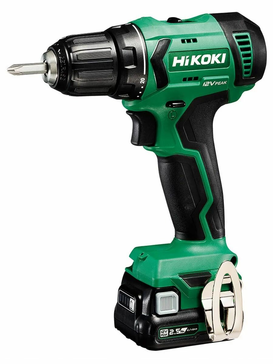 Аккумуляторная дрель-шуруповерт Hikoki (Hitachi) h-ds12daff