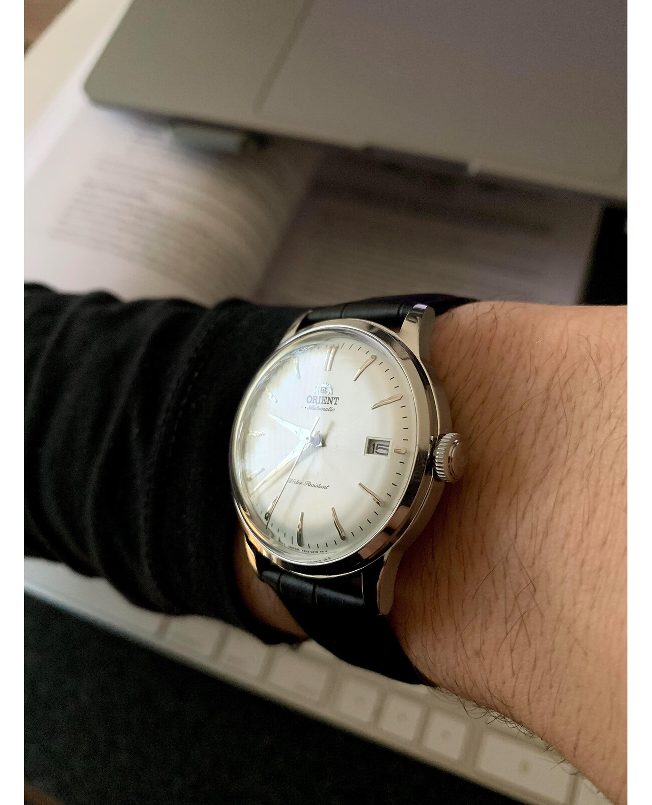 Наручные часы ORIENT Automatic, белый/серебряный/черный — фото 1