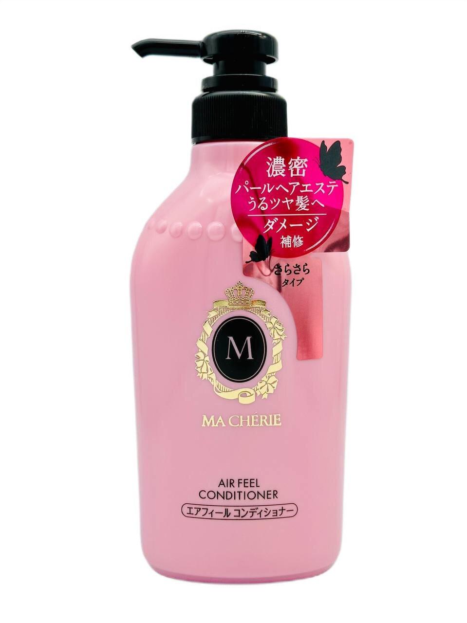 Кондиционер для волос SHISEIDO Ma Cherie AIR FEEL для объема, бессиликоновый цветочно-фруктовый аромат,450мл бут