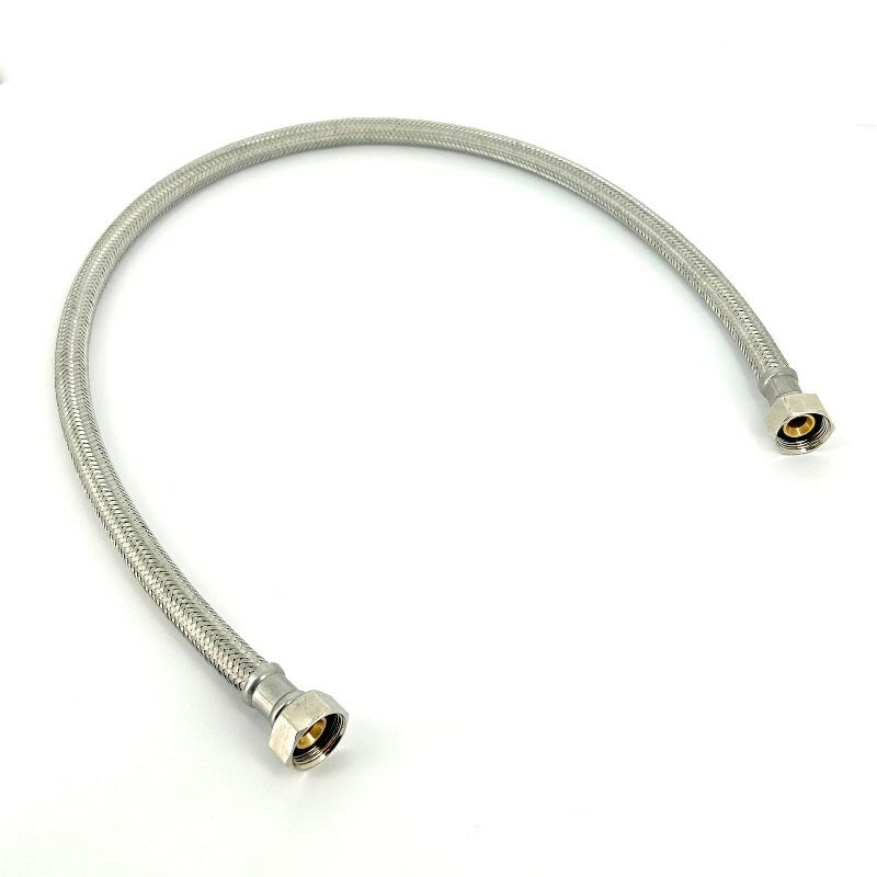 Гибкая подводка антивибрационная ВВ 1", 100 см, DN 25, оплётка из нерж. стали UNI-FITT