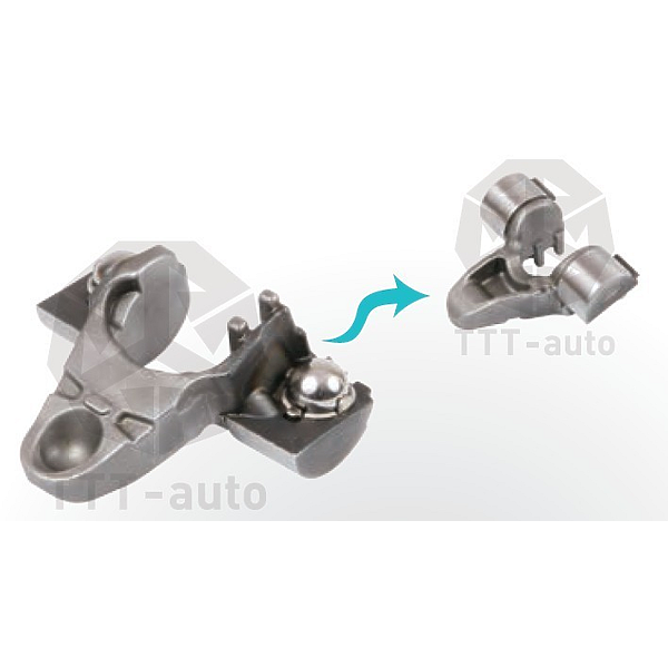 TTT 13493 рмк суппорта (рычаг нажимной с шариками, входит в рмк 15990) knorr (sn5) mb (atego) man (tgl)