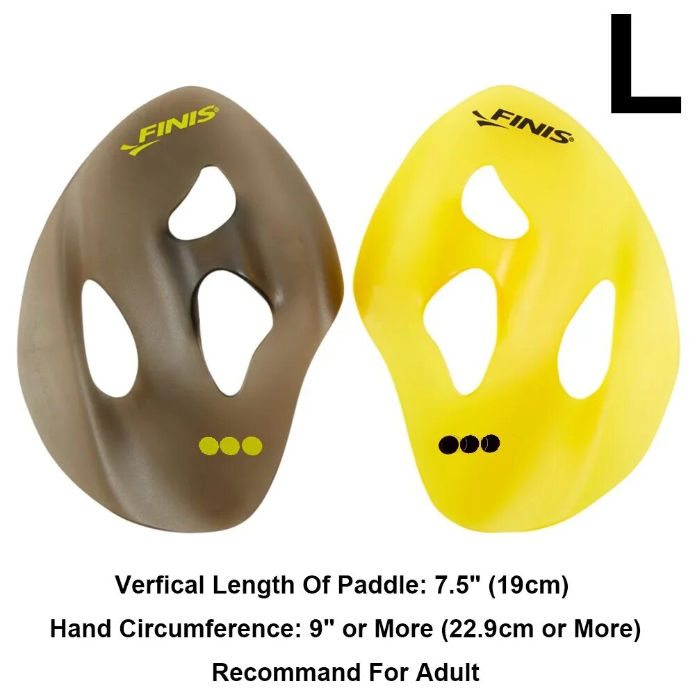 FINIS ISO Лопатки для плавания, FINIS L