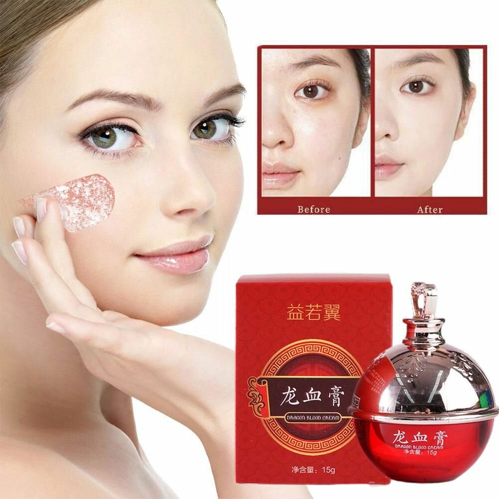 Антивозрастной увлажняющий крем для лица Кровь Дракона Jingyan Dragon Blood Cream, 15 г