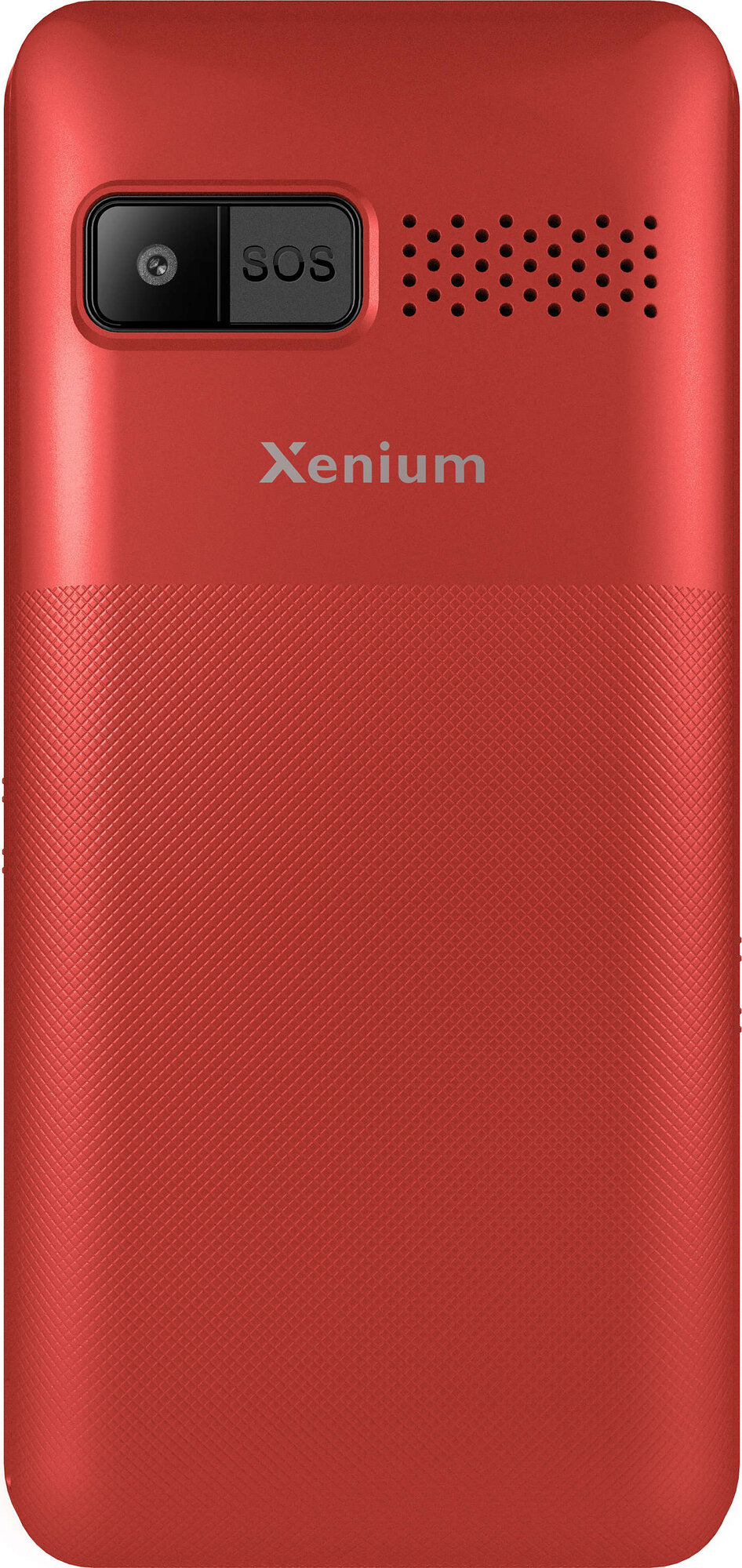Телефон Philips Xenium E207, 2 SIM, красный — фото 1