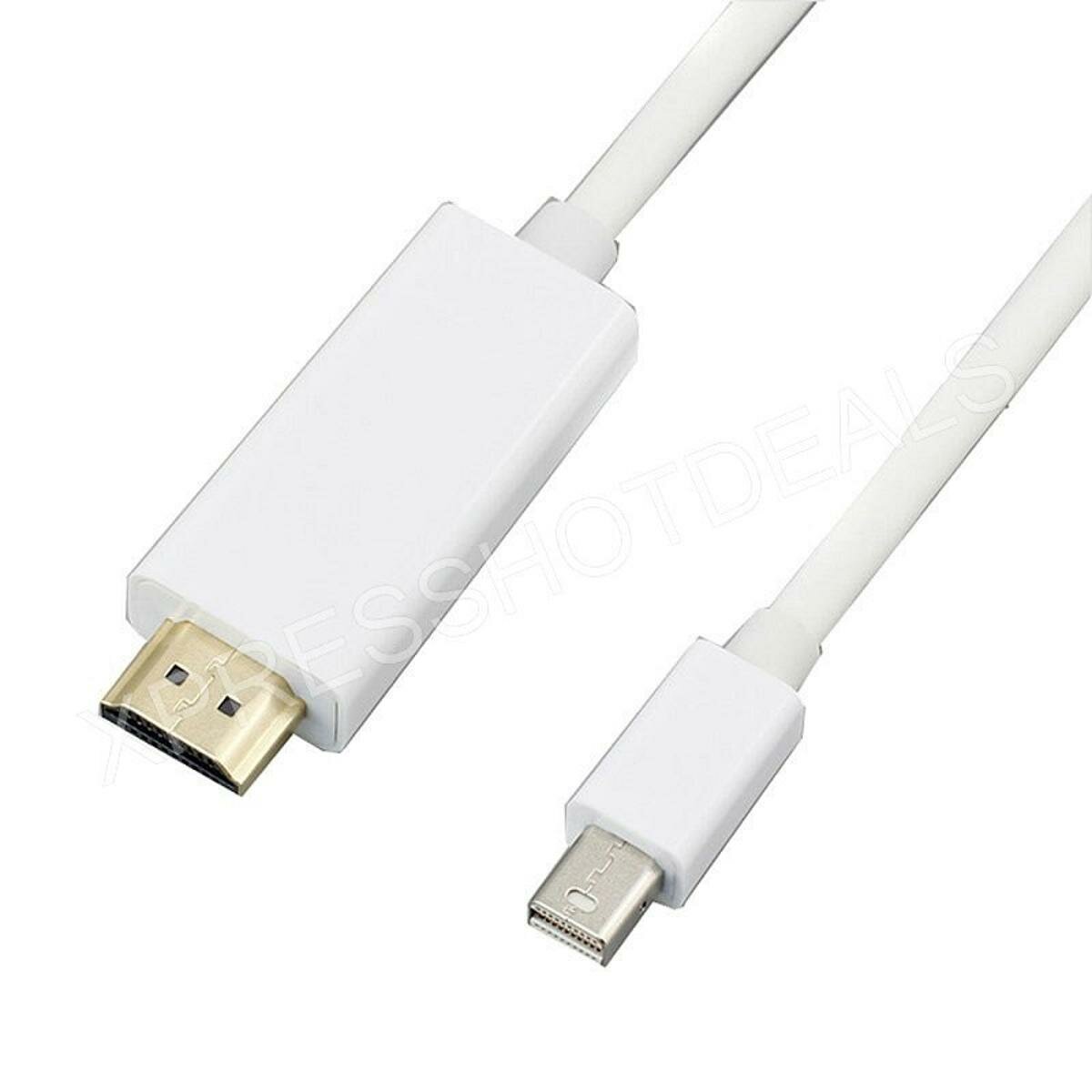 6-футовый кабель Thunderbolt Mini DisplayPort-HDMI для Apple Macbook Mac Air