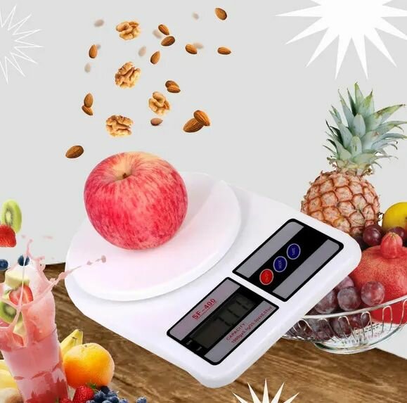 Электронные кухонные весы весы кухонные; электронные, белый