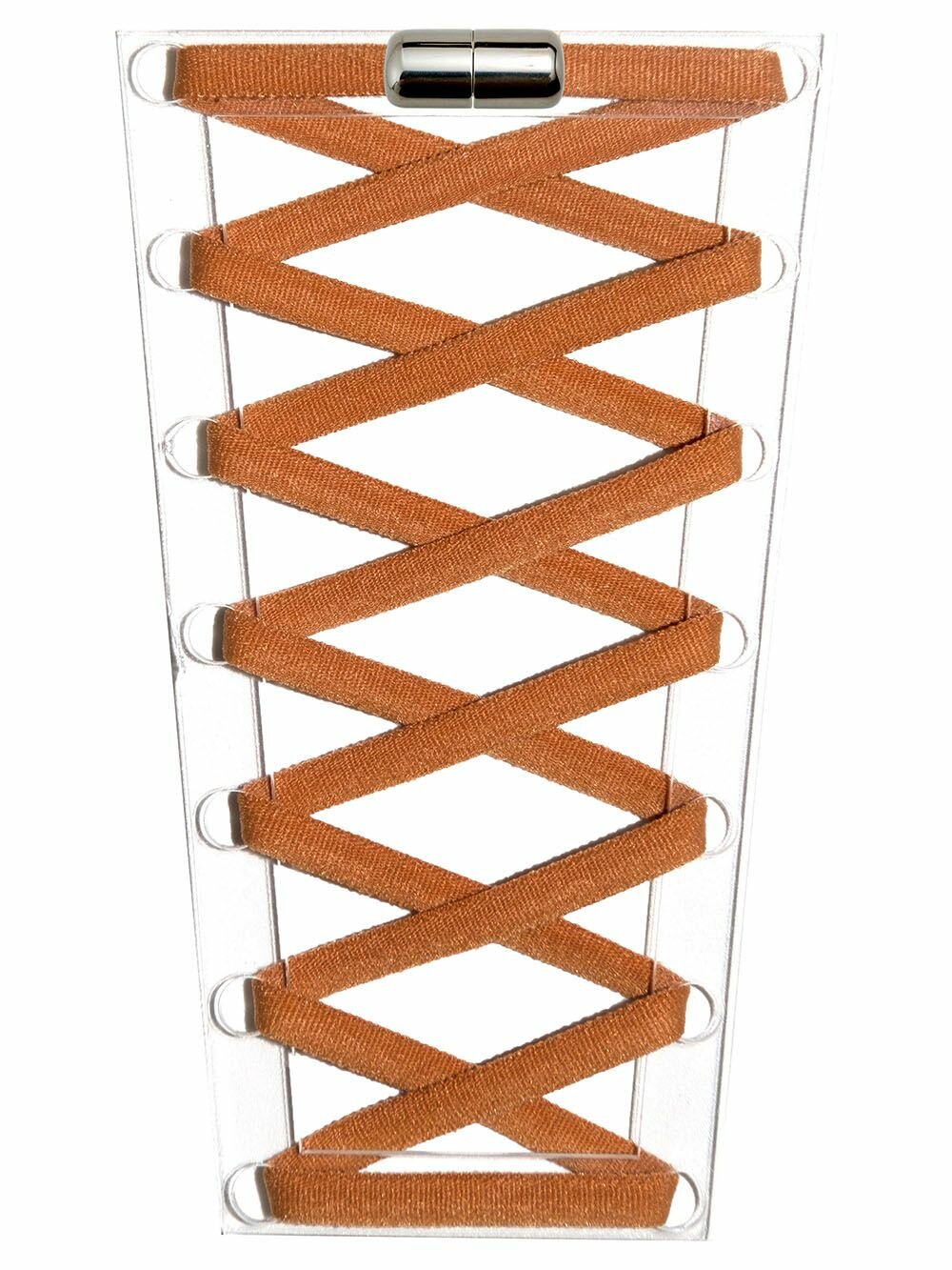 Шнурки резинки для обуви с фиксатором эластичные