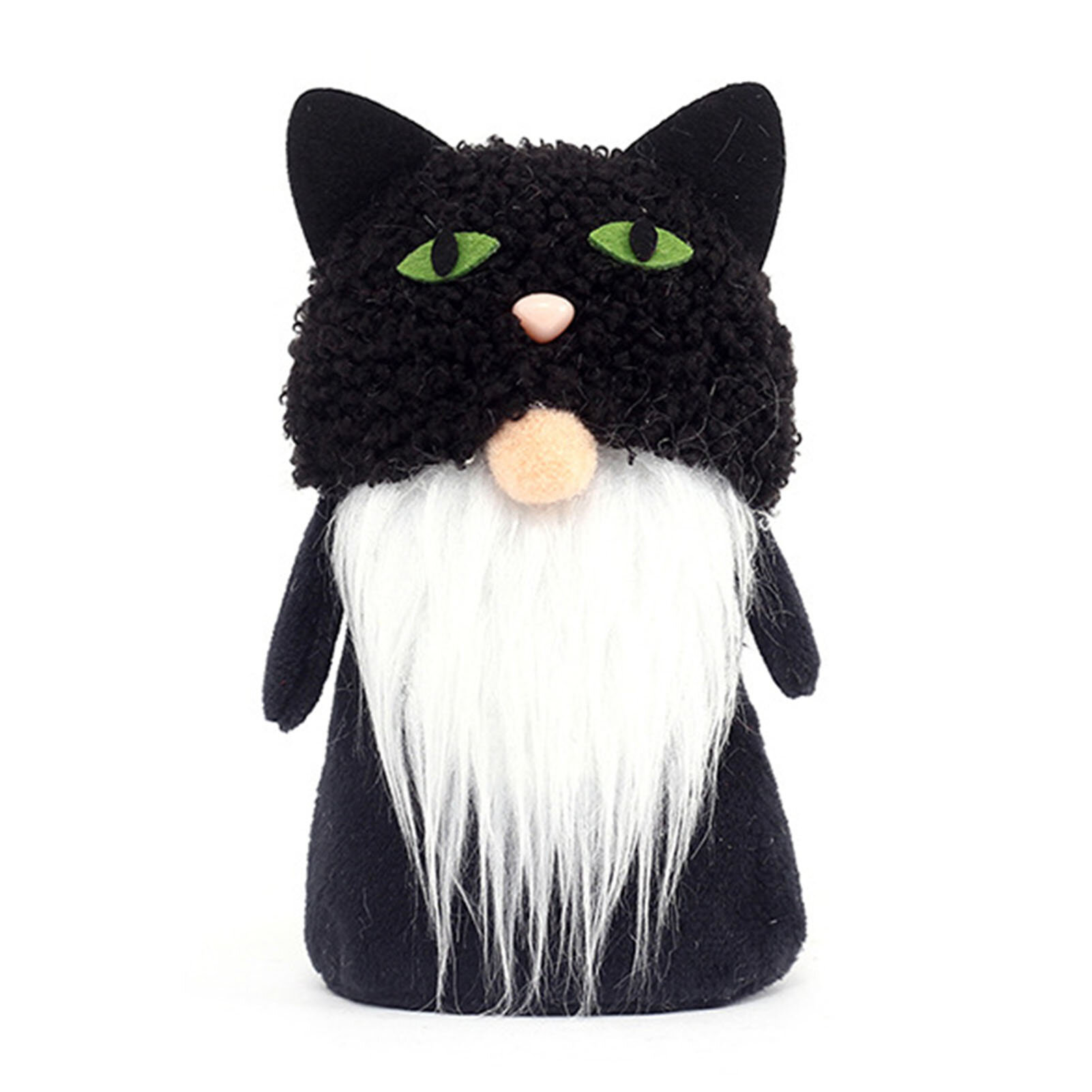 Безликая кукла плюшевая ярких цветов мягкая шелковая ткань устойчивая изысканная кукла правильного размера для вечеринки в честь Хэллоуина домашняя черная 5,1x3,0x2,4 дюйма