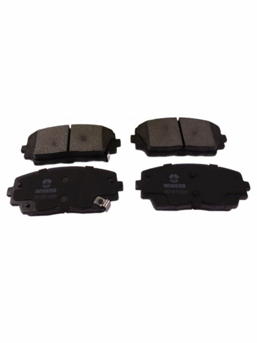 Тормозные колодки дисковые передние Winkod W1817BP для KIA Picanto, Ray