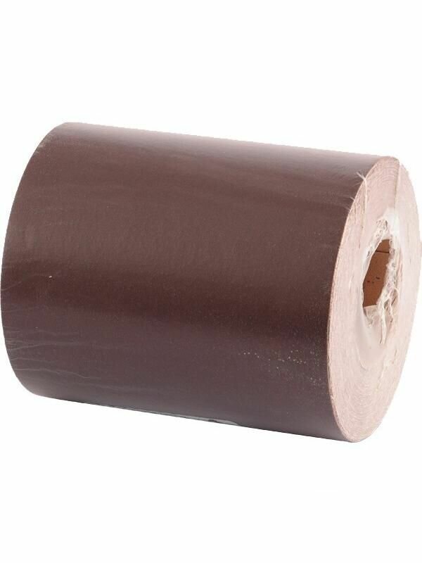 Шкурка на тканевой основе, KK18X W, зернистость 12Н(P 100), бобина 200 мм х 20 м, водостойкая, "БАЗ" Россия 75257