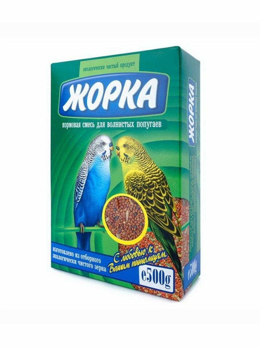 Корм Жорка для волнистых попугаев 500г