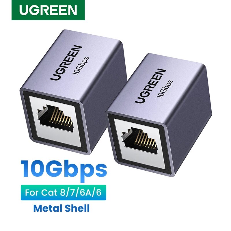 UGREEN RJ45 сетевой удлинитель 10 Гбит/с — фото 1