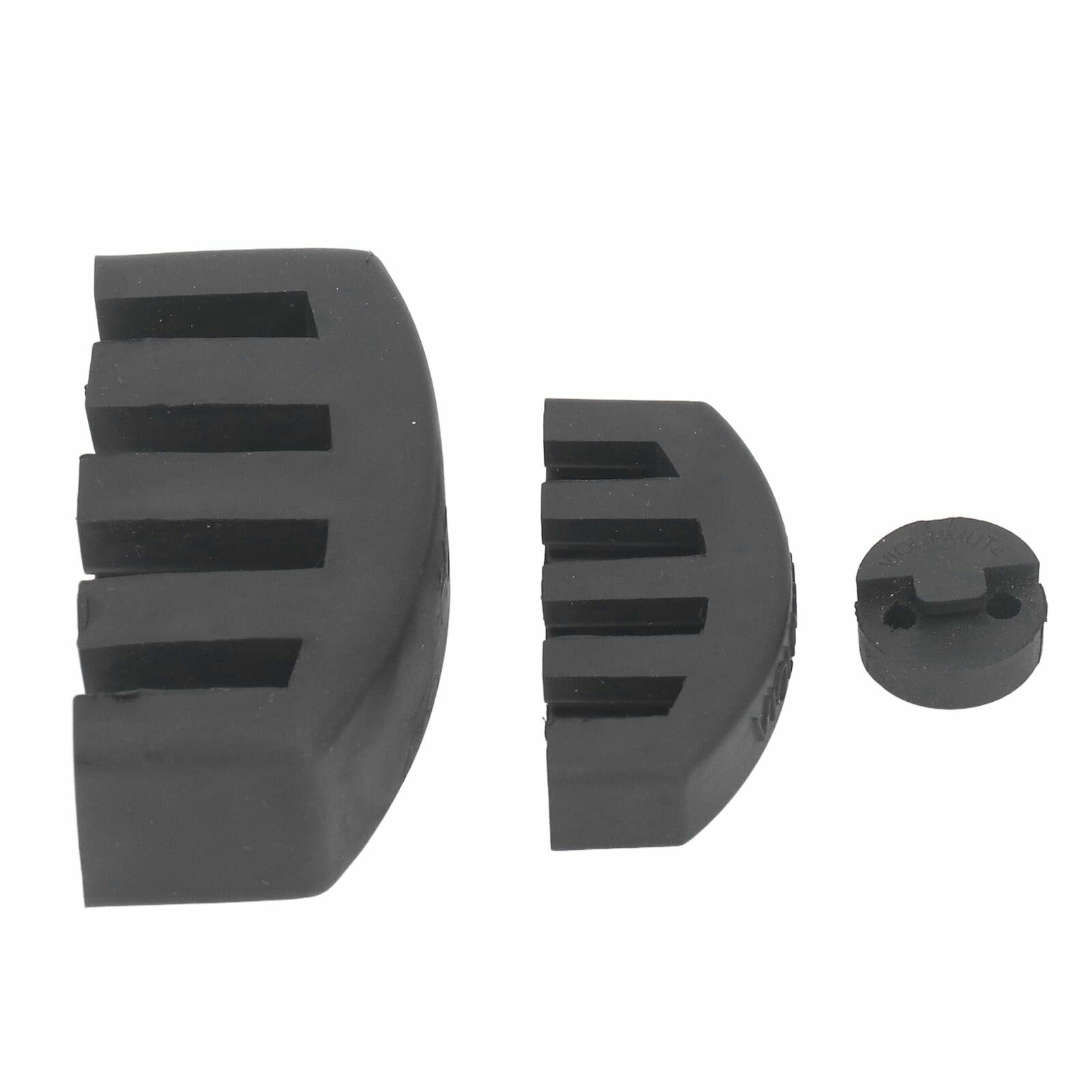 Набор из 3 сурдин для скрипки, виолончели, резиновых глушителей круглой формы, мягкий, устойчивый к старению, для тихой игры