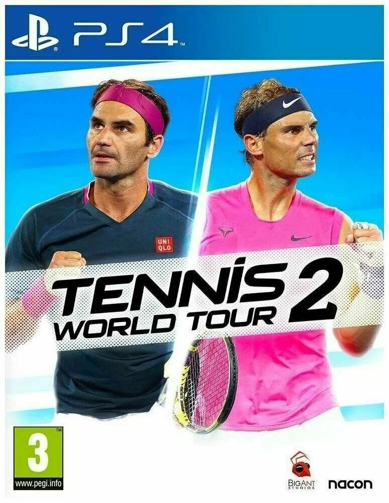 Игра Tennis World Tour 2 для PS4 (русские субтитры)