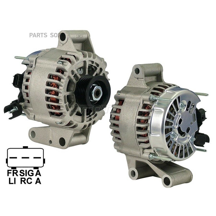 Генератор Ford Mondeo 00-07 / Transit 06-14 (CHBA/CHBB/CJBA/CJBB/LCBD/QJBA/QJBB 12V 115A) SAT ST-85-0126 | цена за 1 шт