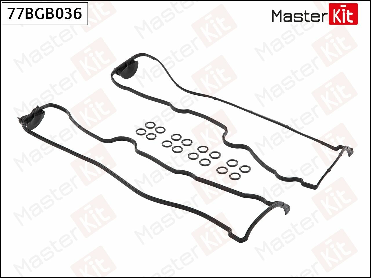 Прокладка клапанной крышки OPEL LU1 Z32SE C25XE X25XE X30XE Y26SE B258I B308I MasterKit 77BGB036