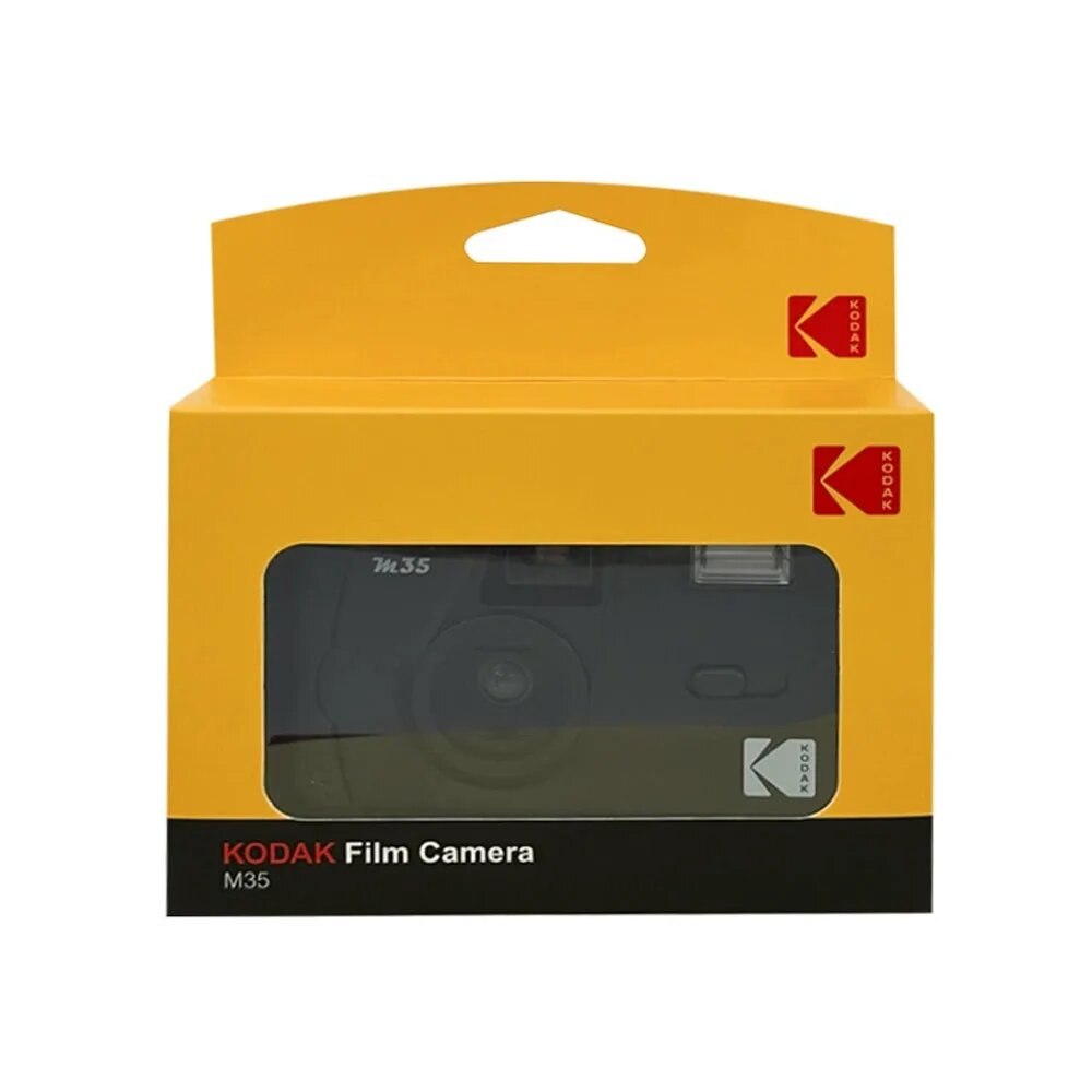 Ручная пленочная камера Kodak M35 35мм кукурузного цвета M35 black