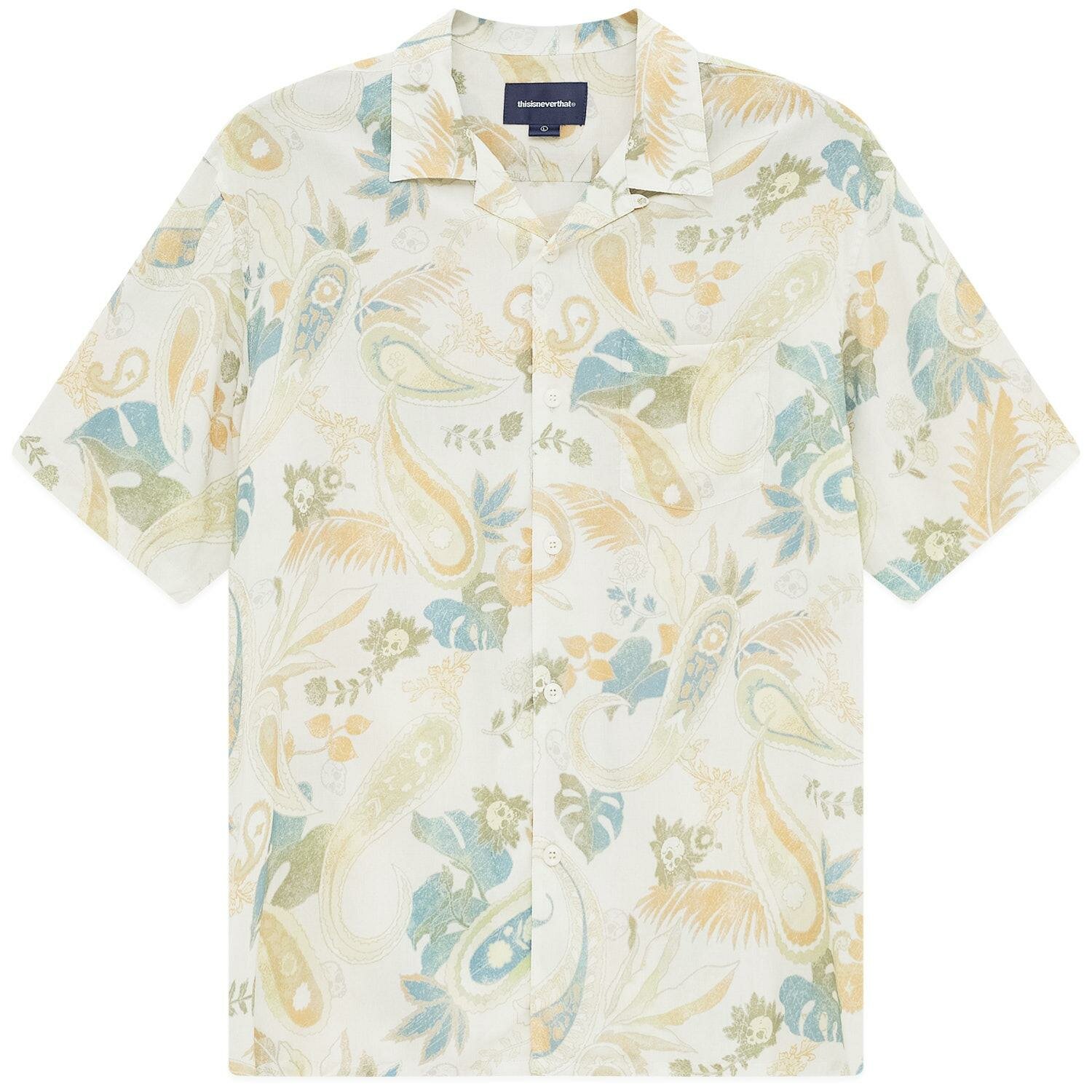 Рубашка РУБАШКА THISISNEVERTHAT WEIRD PAISLEY S/S SHIRT