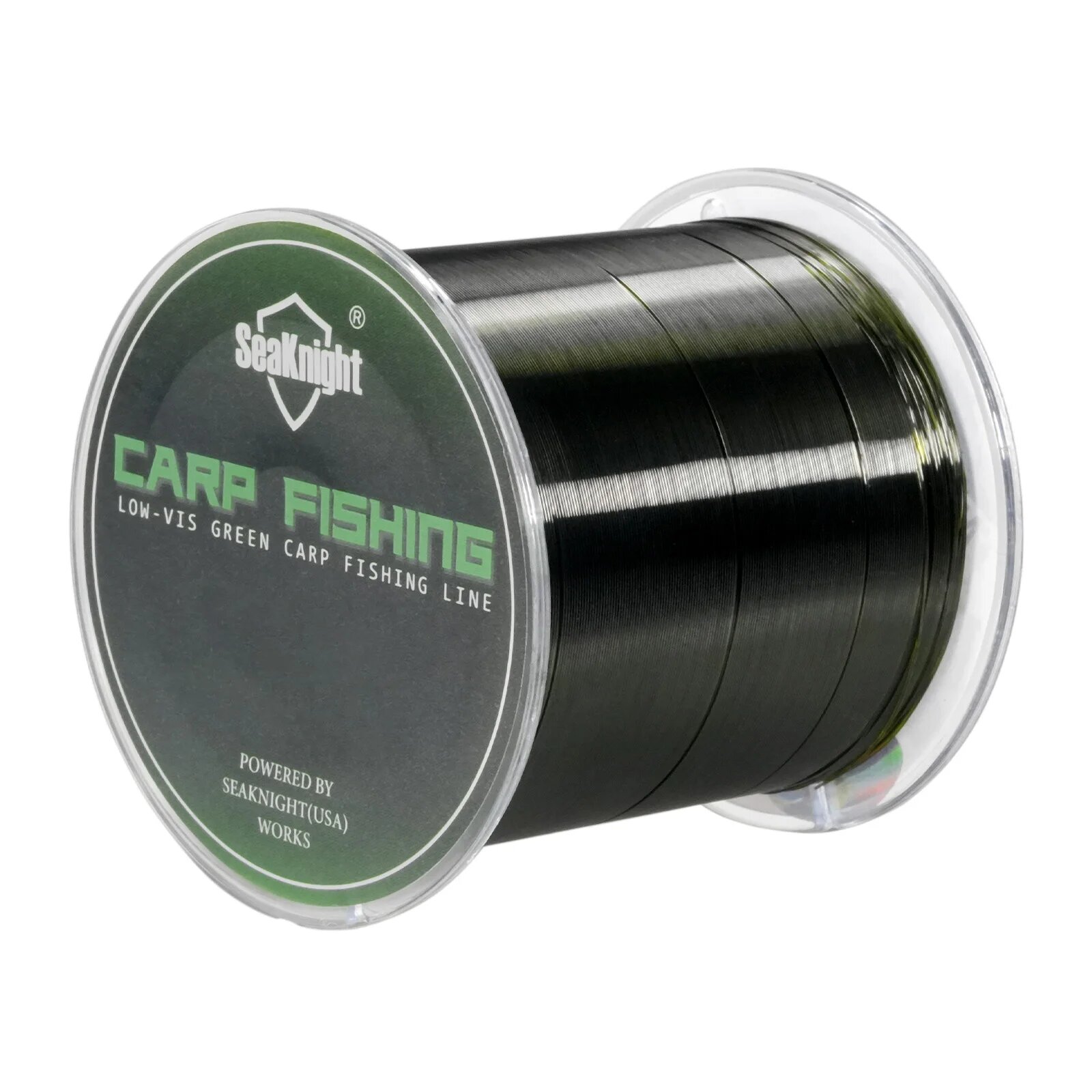 SeaKnight CARP нейлон леска 500 м темно-зеленая Темно-зеленый, 4.0 0.32mm 16LB