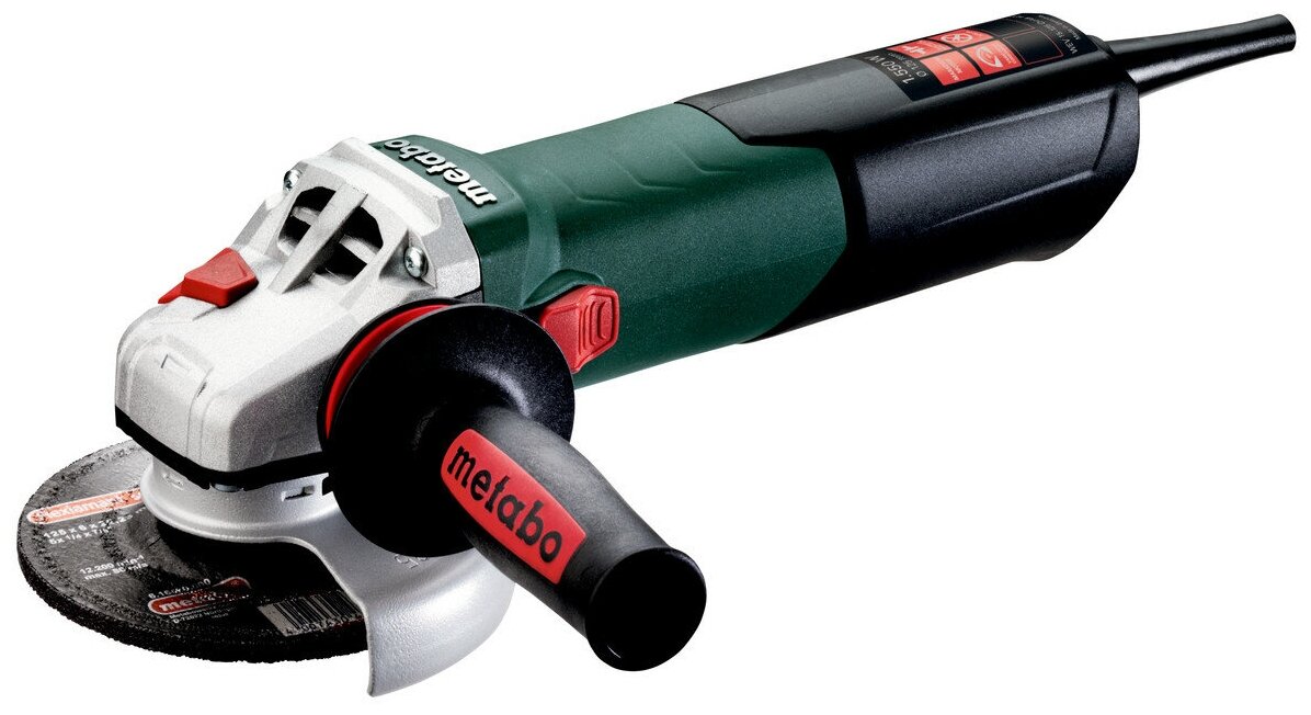 Углошлифовальная машина Metabo WEV 15-125 Quick HT (600562000
