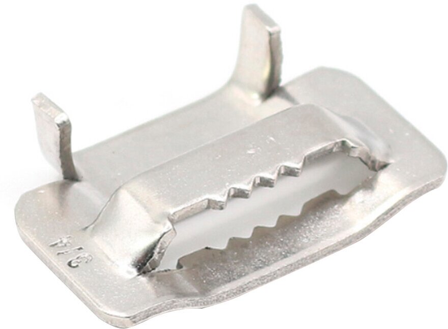 Бугель для фиксации ленты ВК В 20 (10 шт.), нержавеющая сталь