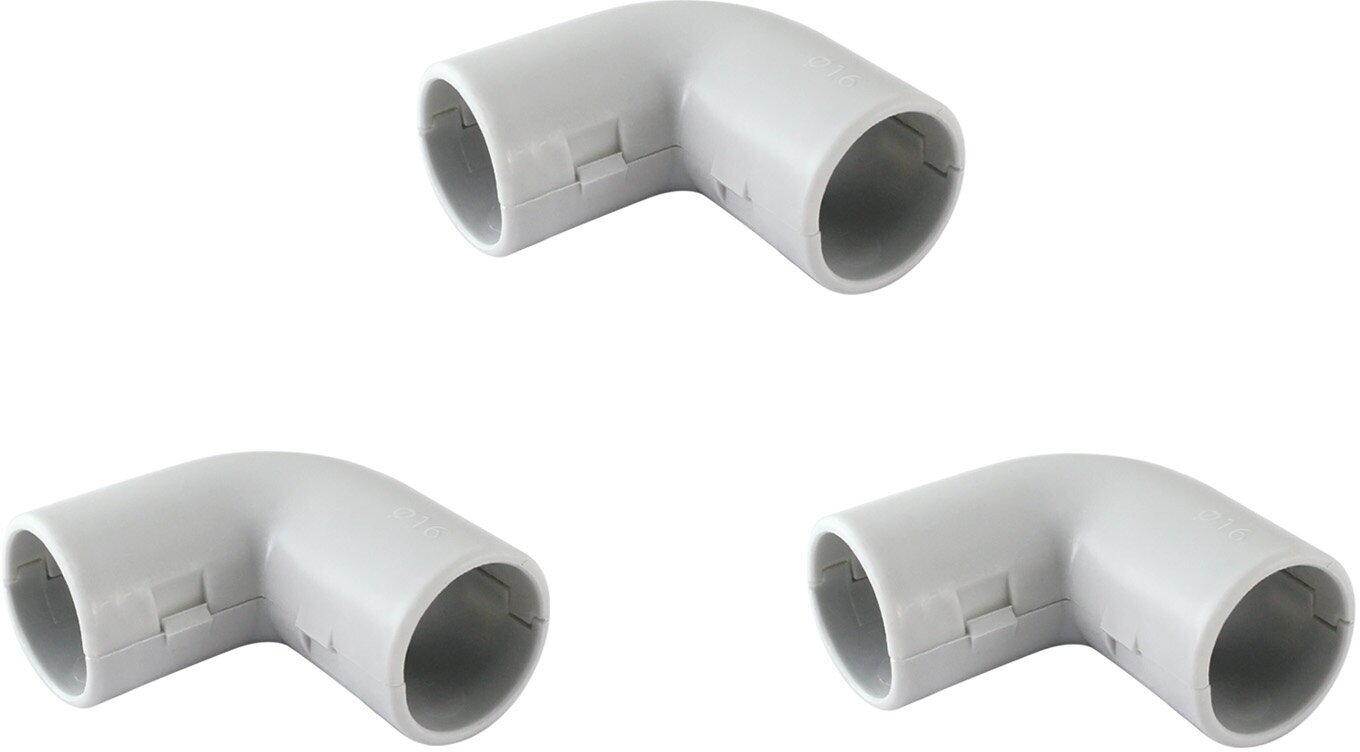 Угол 90 соед. для трубы 16 мм (50шт) TDM Electric