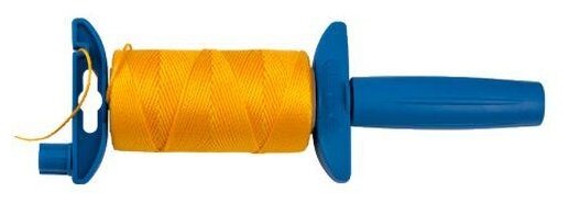 Нейлоновый шнур для строительных работ ЗУБР 100 м желтый 06410-100