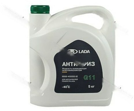 Антифриз lada g11 5кг зеленый lada image