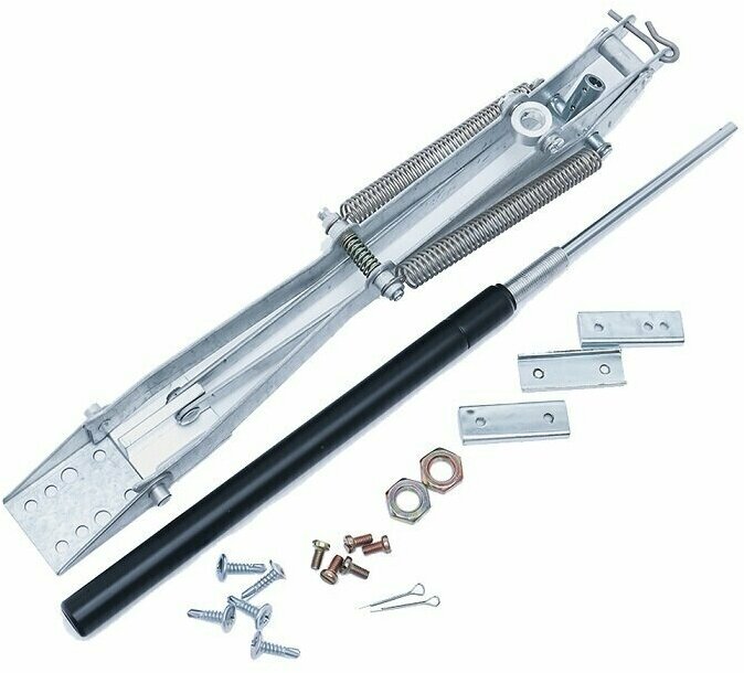 Термопривод для теплицы Богатырь-2, с двумя пружинами, для форточки до 7кг