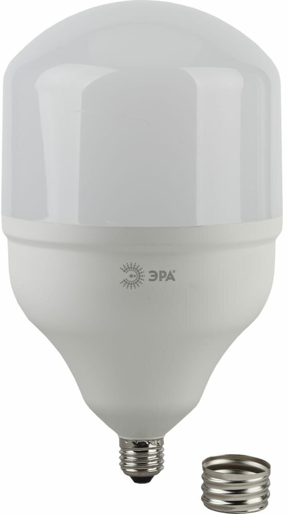 Светодиодная лампа ЭРА LED POWER T160-65W-6500-E27/E40 Е27/Е40, 65 Вт, колокол, холодный дневнoй свет Б0027924