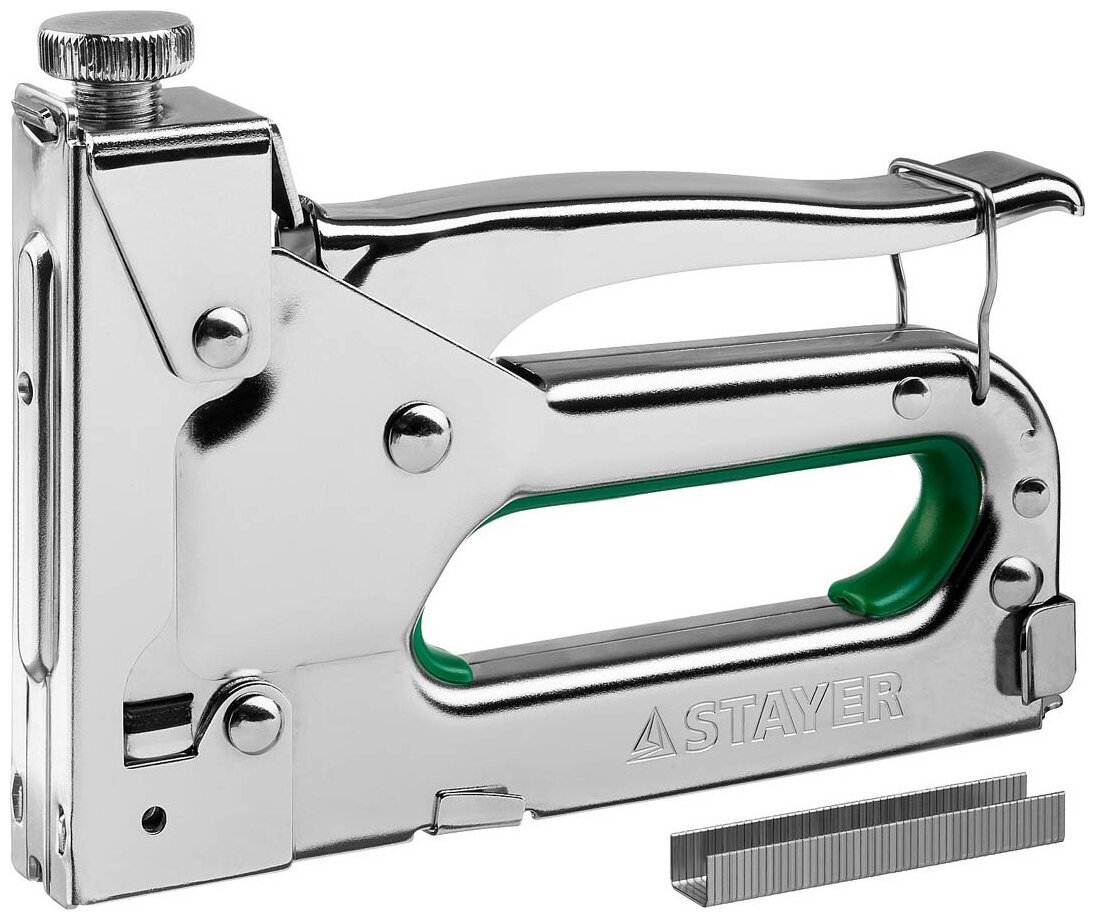 STAYER Max-140, тип 140 (G/11/57) 20GA (6 - 14 мм)/28/300/500, стальной степлер (31508)
