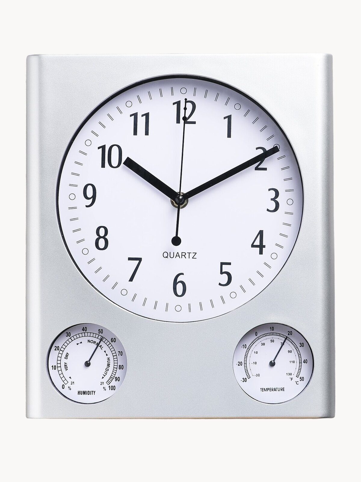 Часы настенные «Верность», 29.5×25 см, плавный ход, d-20 см, термометр, гигрометр