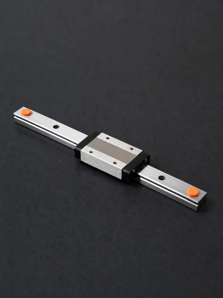 Миниатюрная линейная направляющая MGN15H 350mm 1 шт. + каретка MGN15H 1 шт. , для модернизации осей X, Y 3D-принтера и станков с ЧПУ