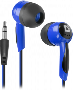 Defender Наушники Defender Basic 604 63608, черно-синий (ret)