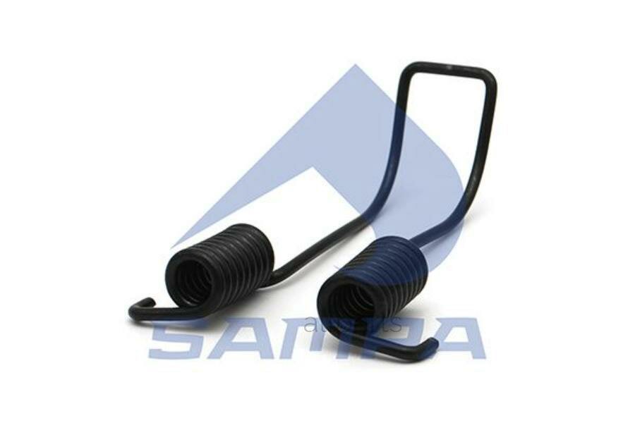 SAMPA 070195 пружина возвратная ! дополнтельная V-образн. без крючка 100x18.5x3.5 \BPW юмбо