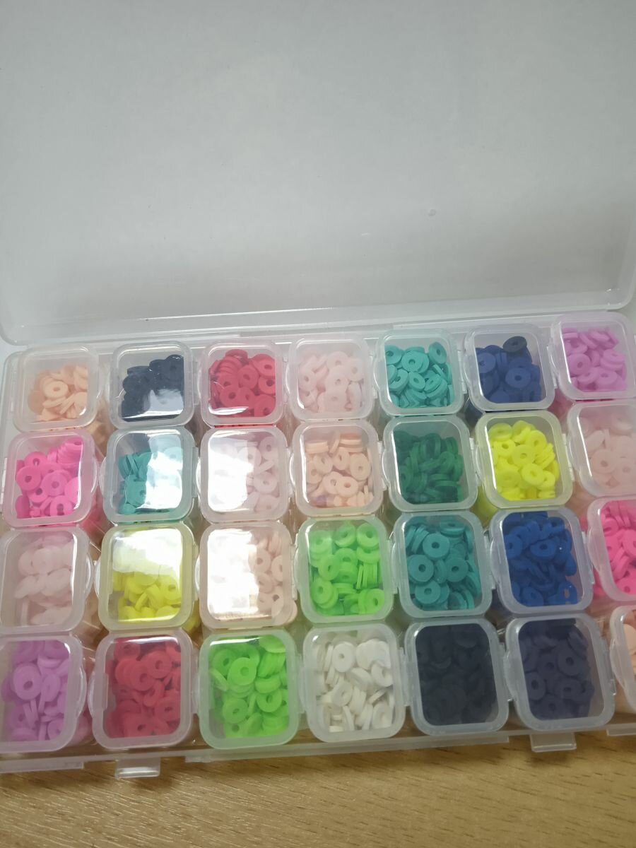 Набор для плетения украшений из биссера Колечки