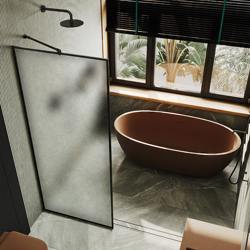 Душевая перегородка MaybahGlass 195х80 MGD-827-6