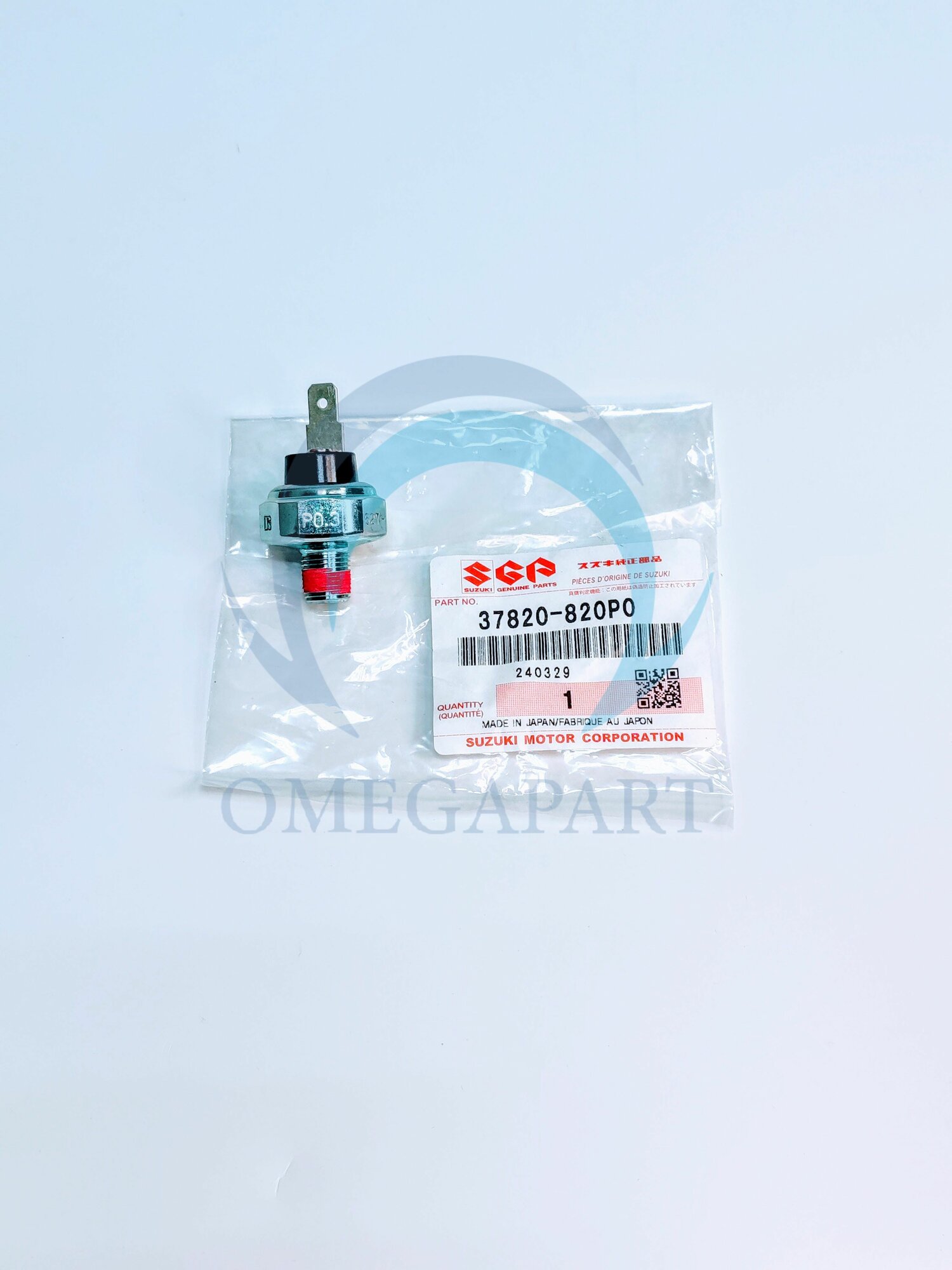 Датчик давления масла, Suzuki 37820820P0