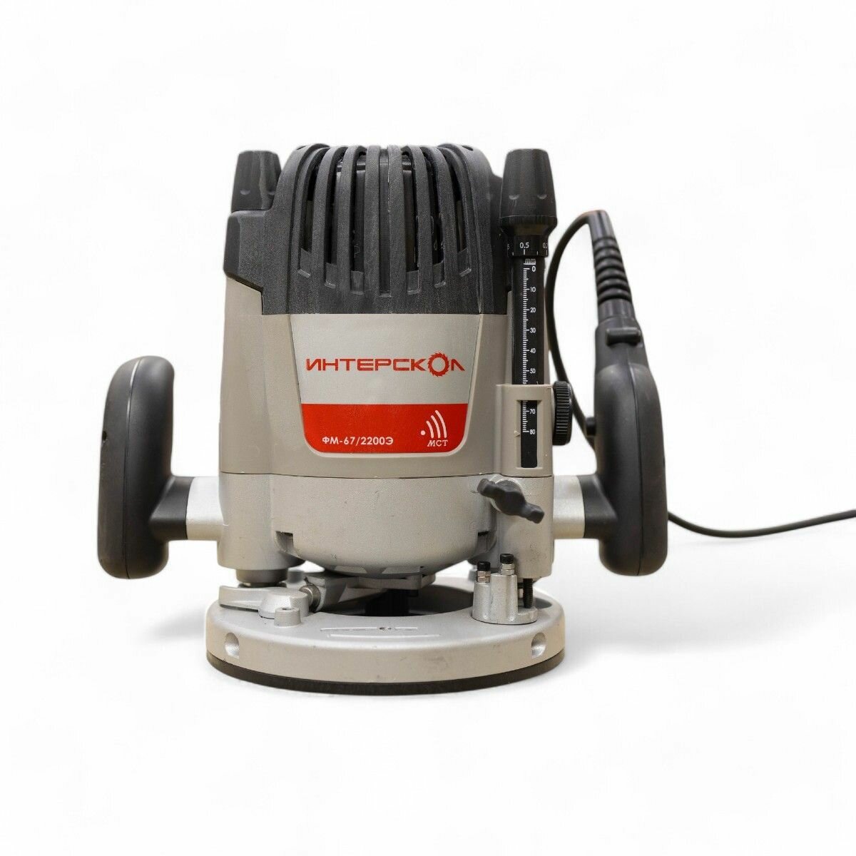 Фрезер Интерскол ФМ-67/2200Э, вертикальный, с параллельным упором