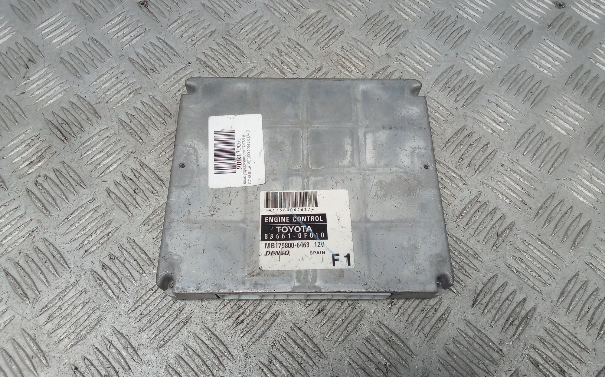 Блок управления двс TOYOTA COROLLA VERSO 2, Номер 89661-0f010