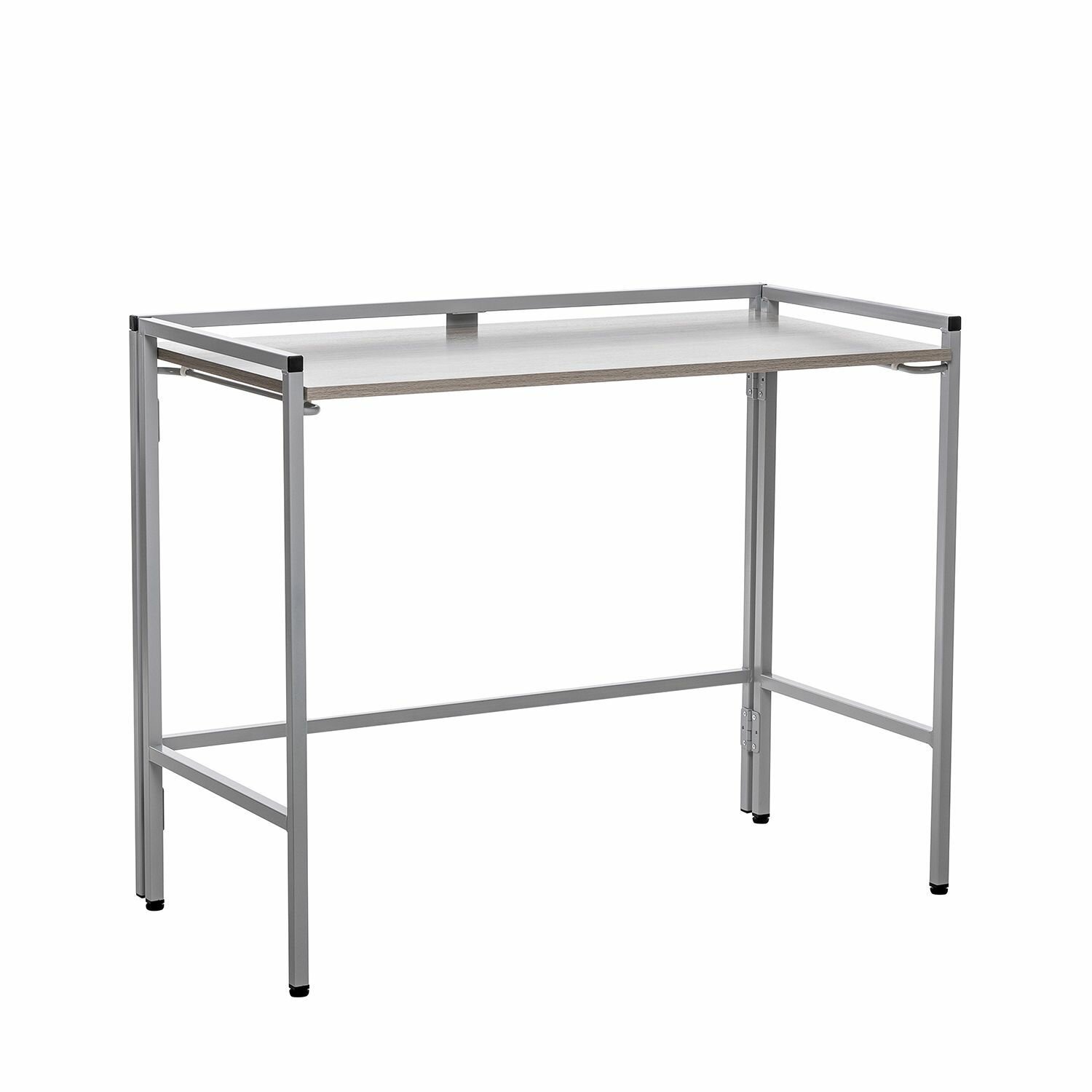 Стол раскладной Leset Энзо 1000 Каркас серый, Атлас Светлый