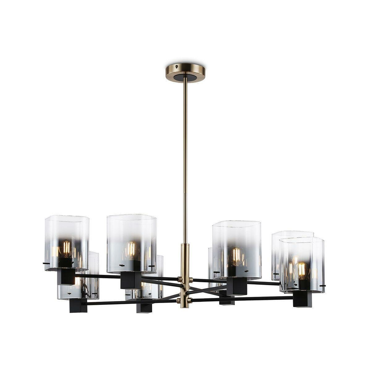 Потолочная люстра High Light LH57043 Ambrella, стиль: Модерн, лампы: Накаливания, цоколь: E14, мощность: 320 Вт