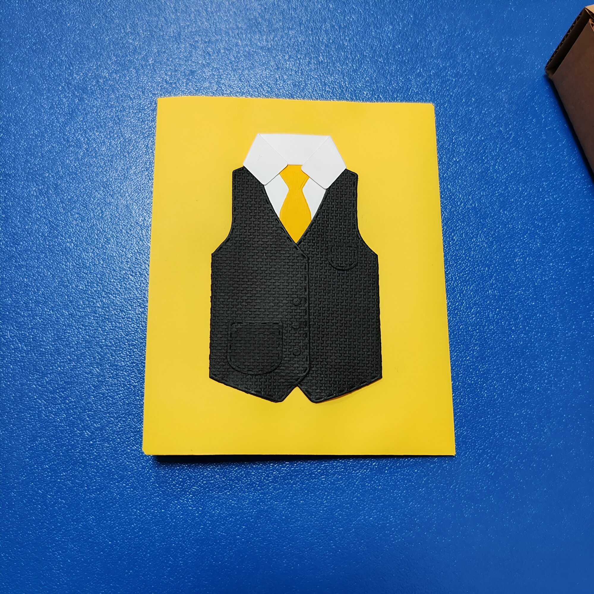 Вырубка для скрапбукинга, рукоделия, украшения "Пиджак"