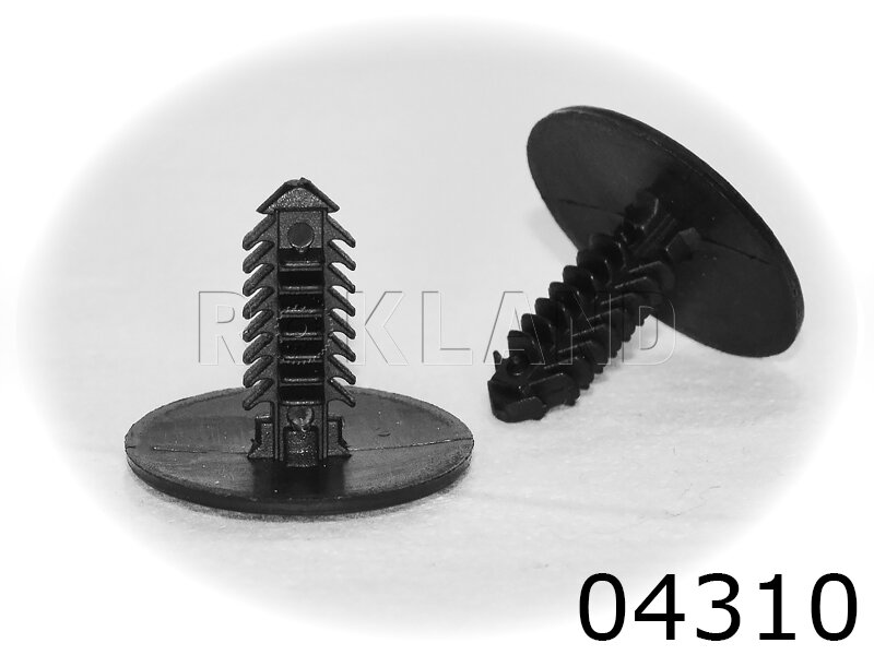 10шт - 04310 клипса автомобильная FORD ROKLAND
