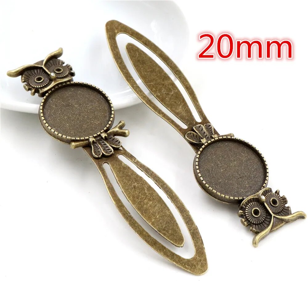 Основа для кабошона Wadsfred черный металл 2 шт. I1-18