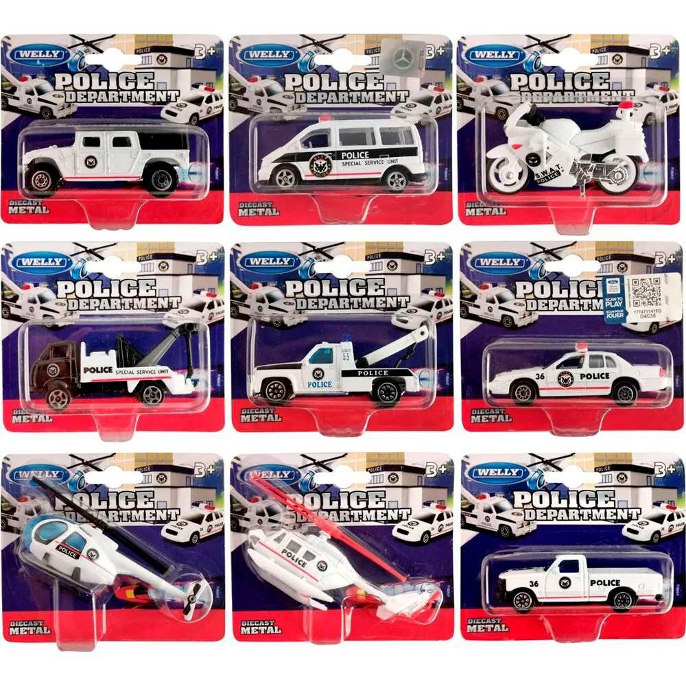 Welly Модель Спец. техника WELLY 7,5 см, в асс. 98630P-B(21)